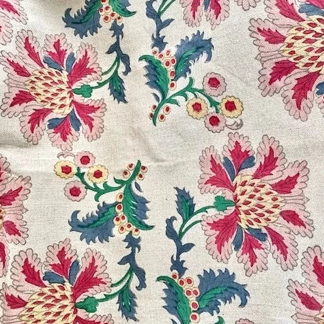 French Floral in Linen – Lighten Up Handmade