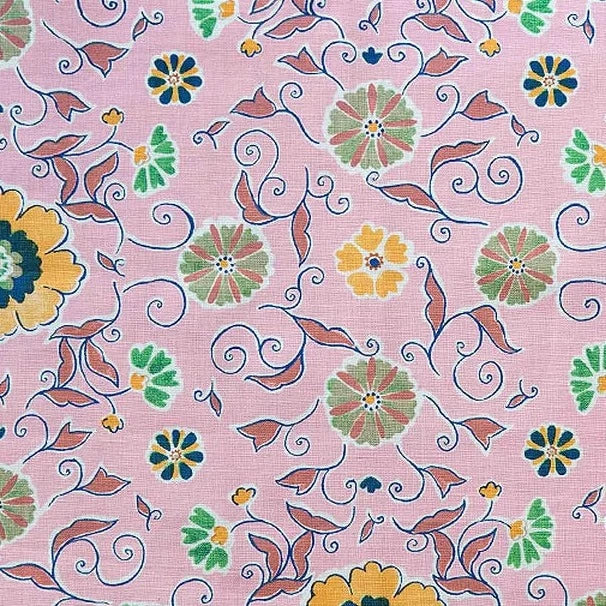 Leilani Pink in Belgian Linen – Lighten Up Handmade