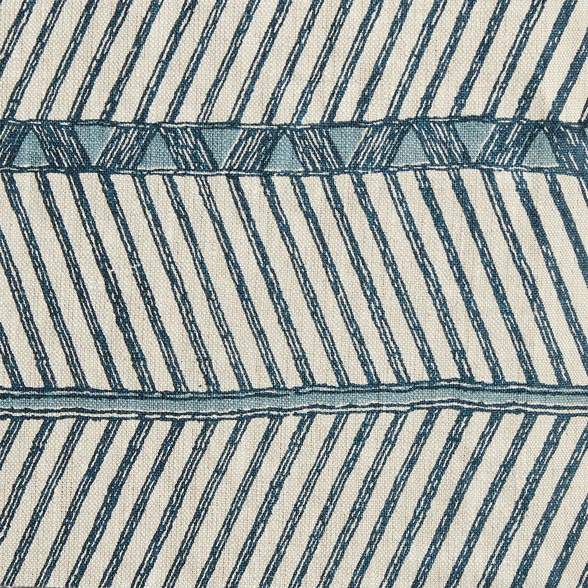 Zanzibar Azure in Linen – Lighten Up Handmade